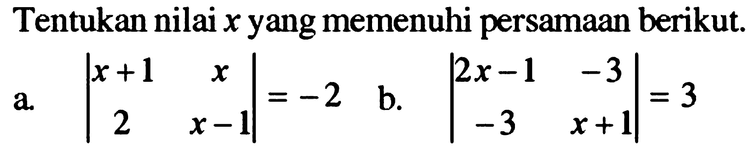 Kumpulan Contoh Soal Matriks - Matematika Kelas 11 | CoLearn