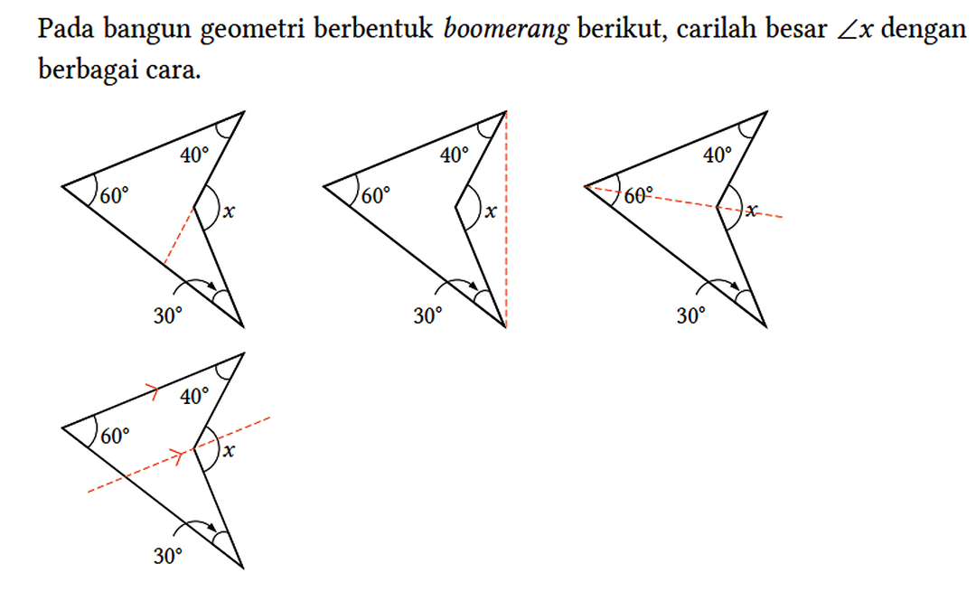Kumpulan Contoh Soal SIFAT-SIFAT BANGUN GEOMETRI - Matematika Kelas 8 ...