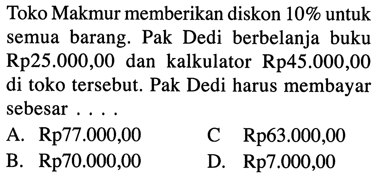Kumpulan Contoh Soal Persen - Matematika Kelas 5 | CoLearn